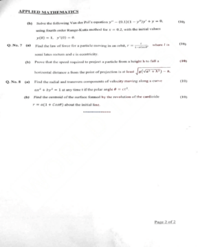 CSS Applied Mathematics Paper 2024 - Legalversity