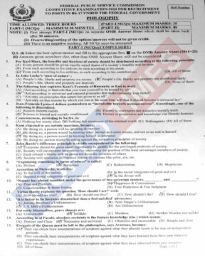 CSS Philosophy Paper 2024 - Legalversity