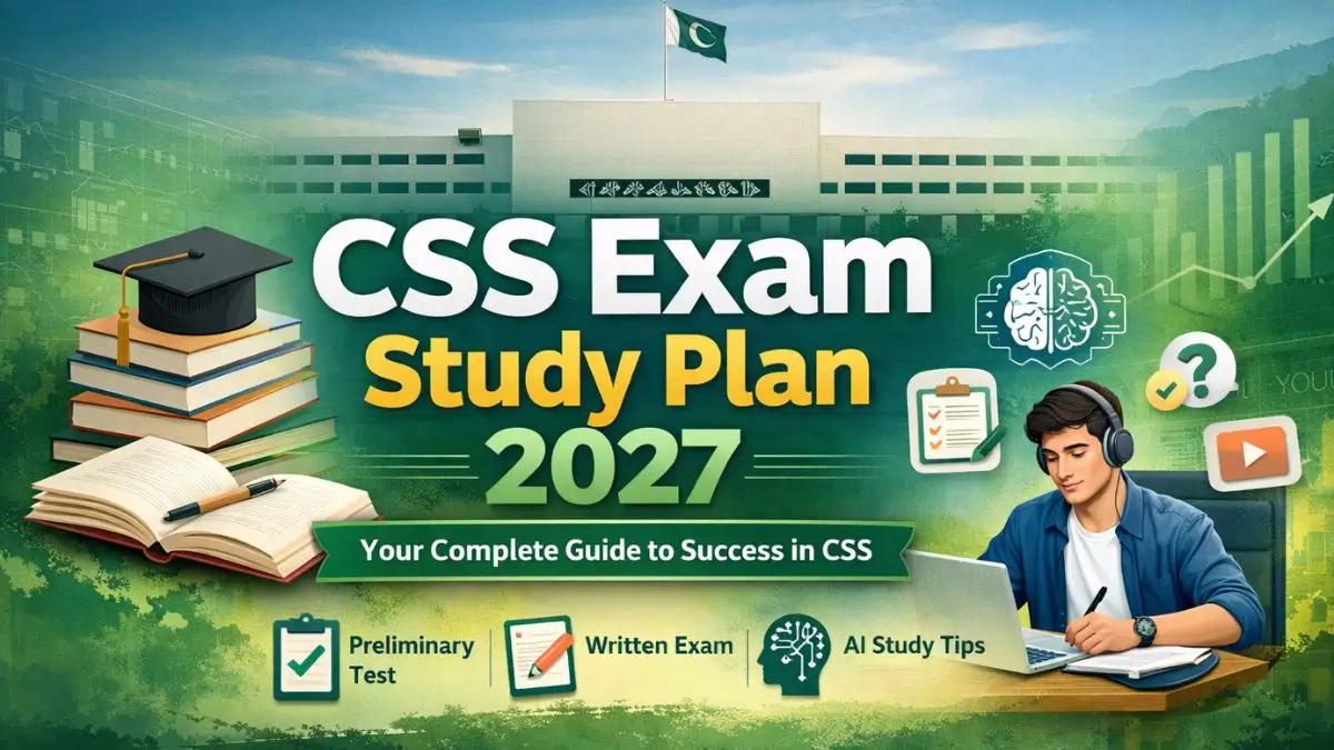 CSS Exam Study Plan 2027 – Complete, Practical Roadmap - Legalversity